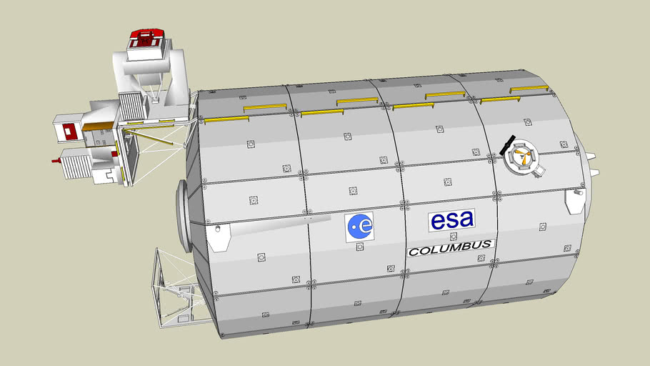 Columbus (ISS Modules) | 3D Warehouse