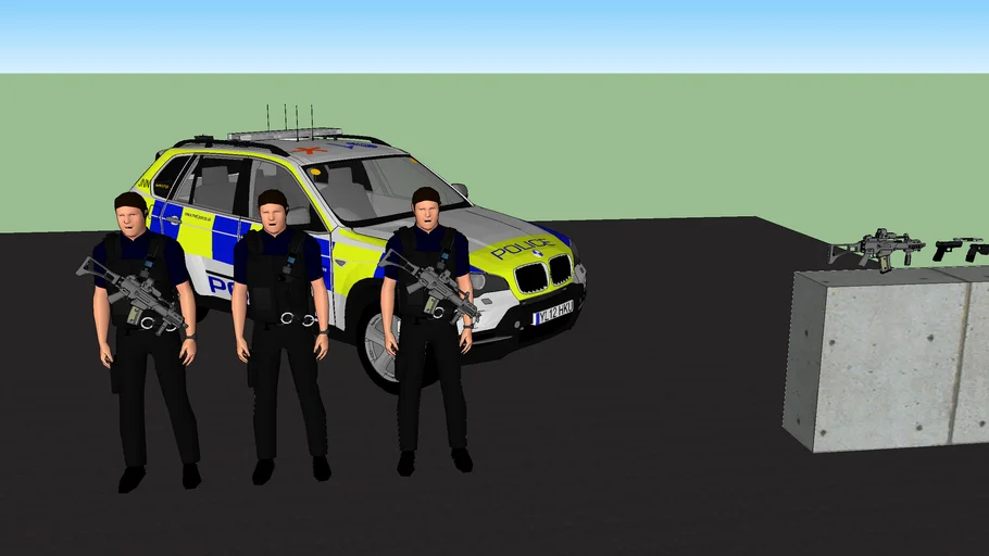 Metropolitan Police- SC019 (Armed Response Vehicle) Pack | 3D Warehouse