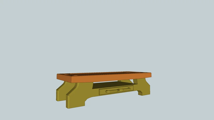 Wooden Coffee Table | 3D Warehouse