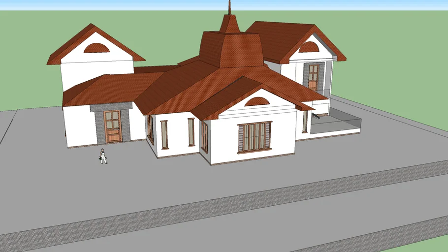 complex house | 3D Warehouse