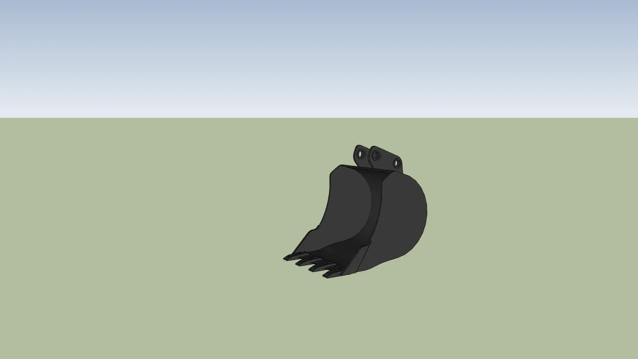 JCB Excavator bucket | 3D Warehouse