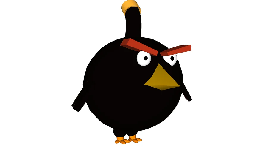 Angry Bird Black Bird