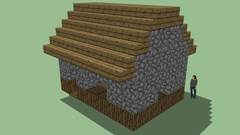 Minecraft House | 3D Warehouse