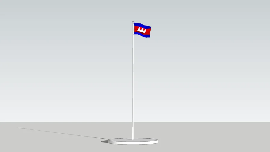 ទង់ជាតិខ្មែរ/Khmer Flag | 3D Warehouse