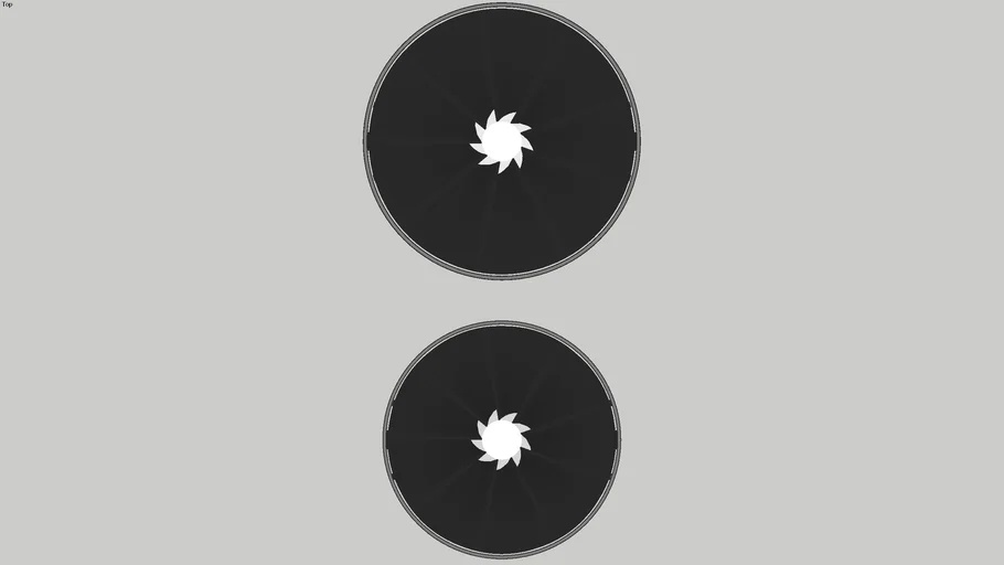 Kinetic fan idea | 3D Warehouse