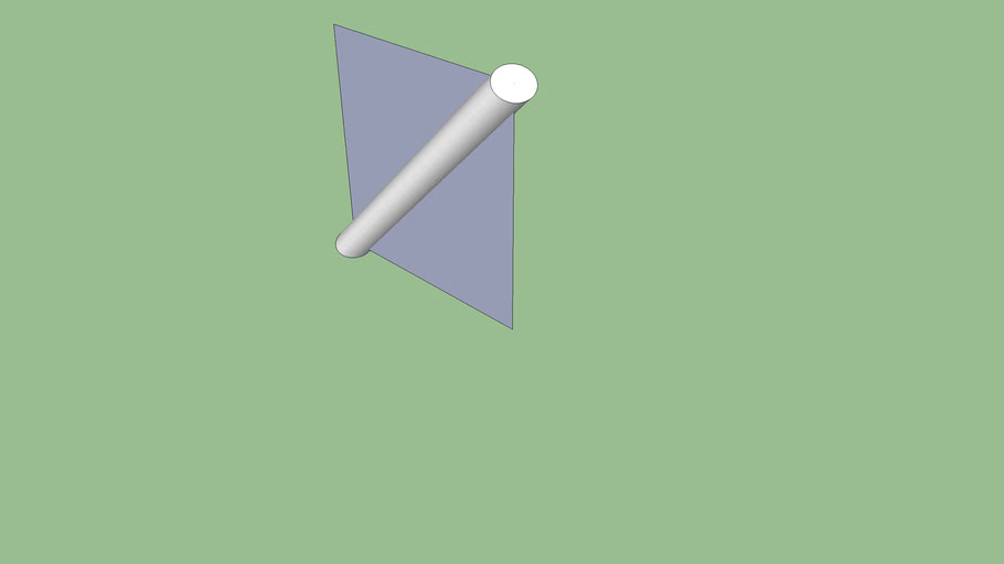 Diagonal tube | 3D Warehouse