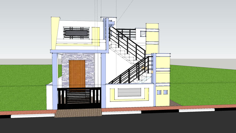 row house | 3D Warehouse