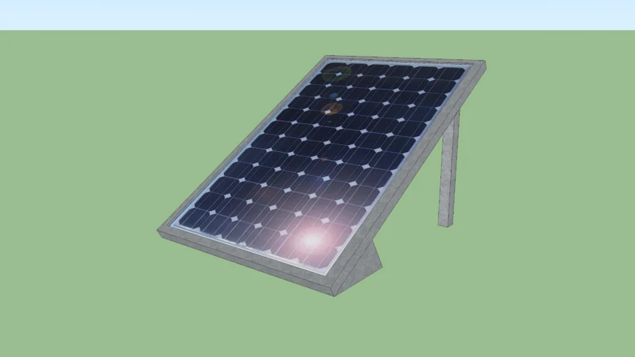 Placa solar | 3D Warehouse