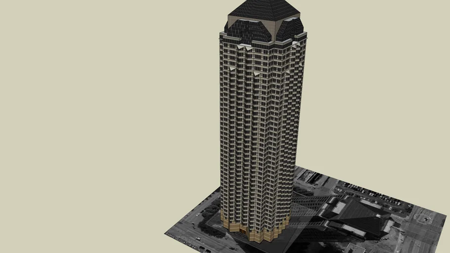 Trammell Crow Tower | 3D Warehouse