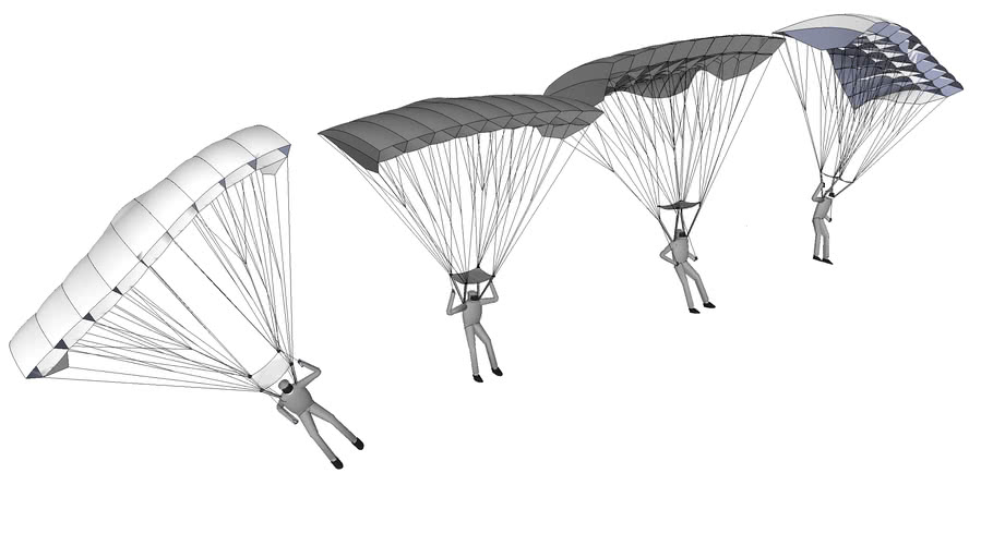 Parachute all | 3D Warehouse