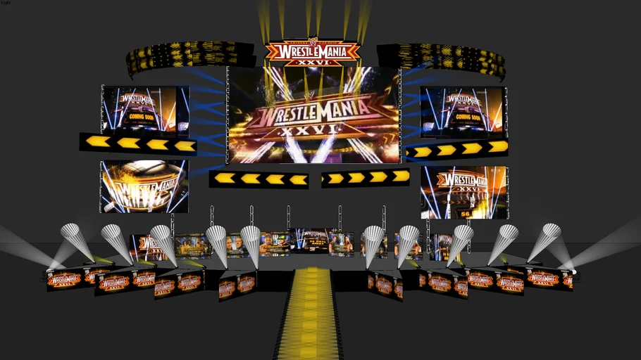 Wrestlemania Xxvi 3d Warehouse