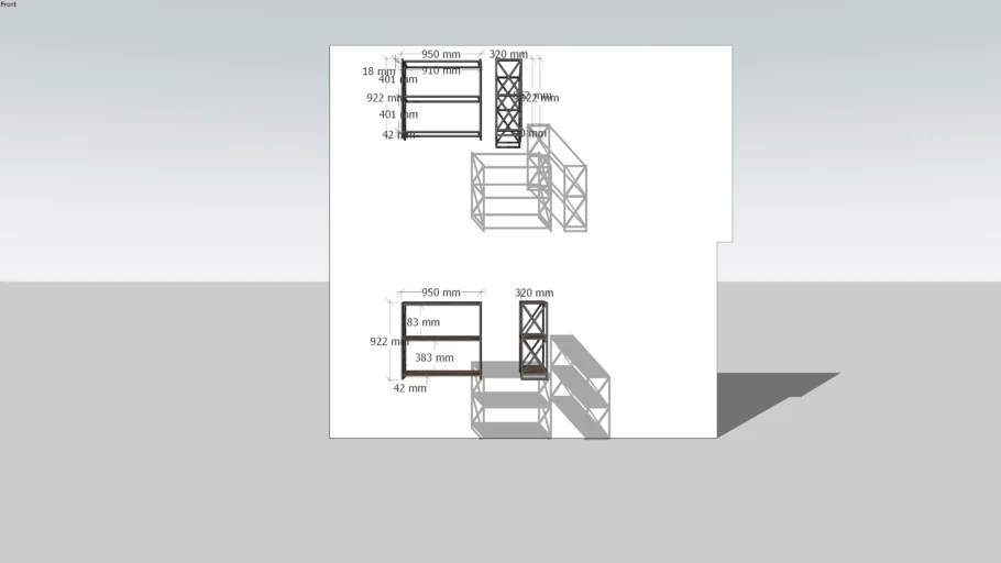 Стелаж | 3D Warehouse
