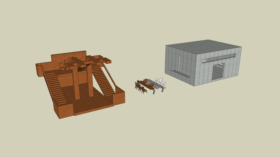 EXP3 Table & Elevators | 3D Warehouse