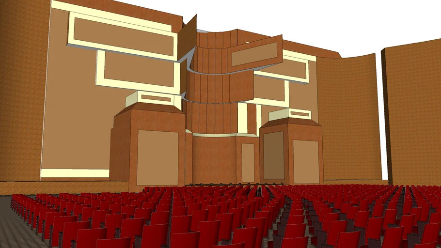 amphitheater or opera house(a little inaccurate) | 3D Warehouse