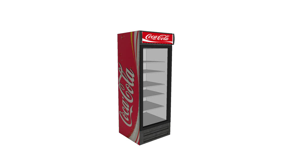 Coca-Cola Refrigerator Frigider Coca-Cola | 3D Warehouse
