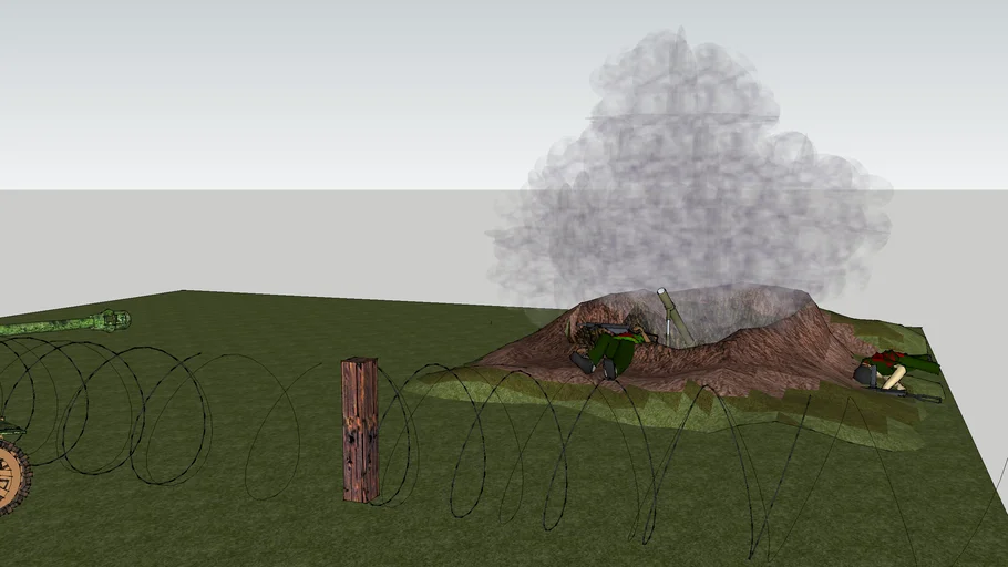 ww2 german offensive | 3D Warehouse