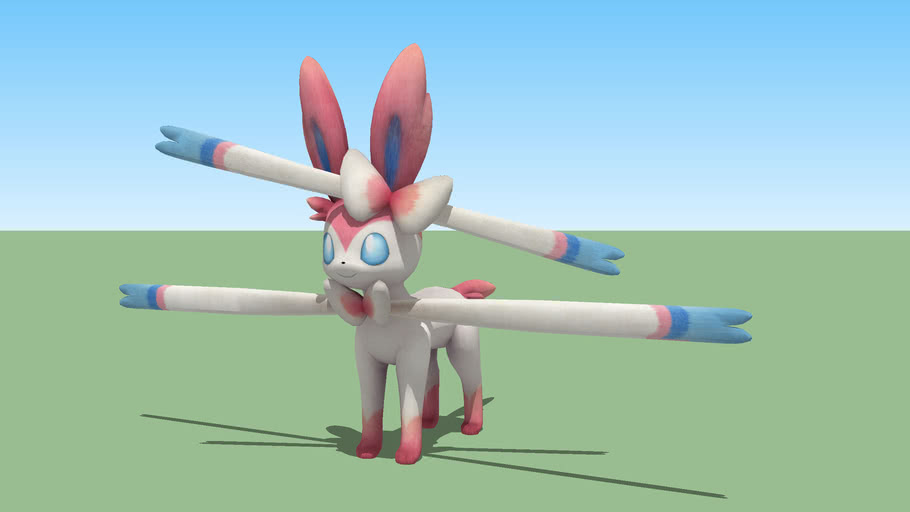 Sylveon (Pokkén Tournament) | 3D Warehouse