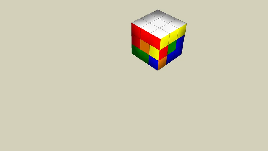 Rubik's Cube | 3D Warehouse