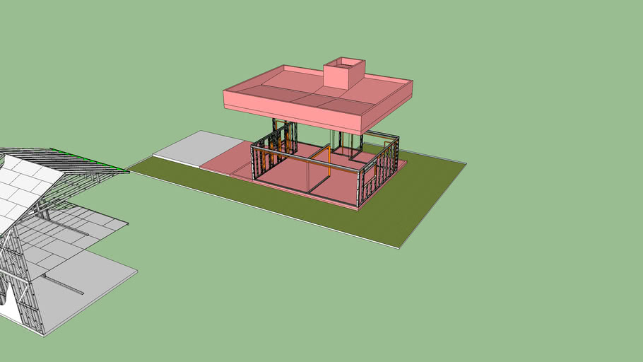 modelo steel frame | 3D Warehouse