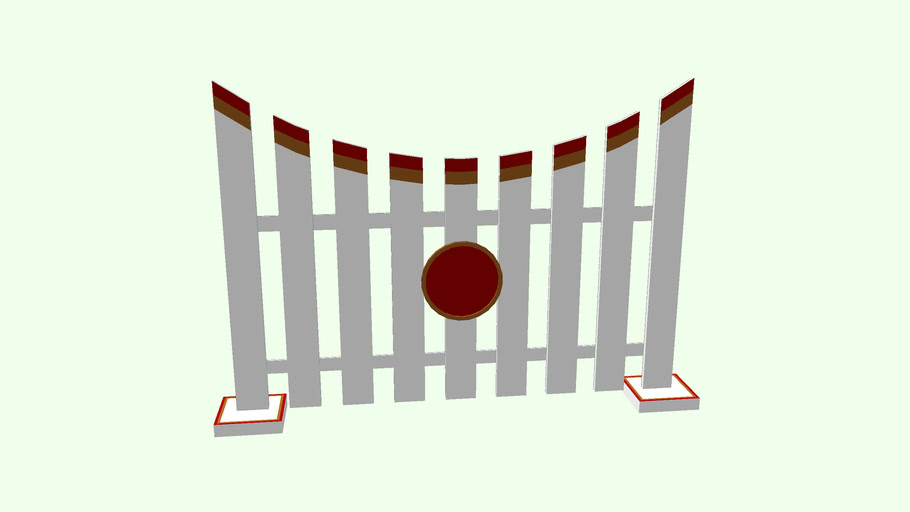 Circus barrier - barrier cirque | 3D Warehouse
