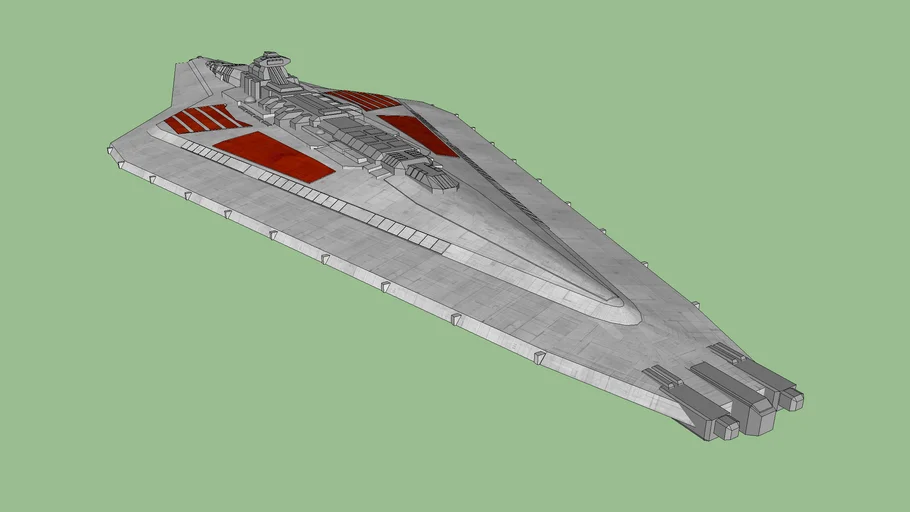 Mandator class star dreadnaught 'Pride of the Core' Republic version ...