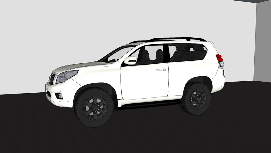 Toyota Land Cruiser Prado SWB 2011 | 3D Warehouse