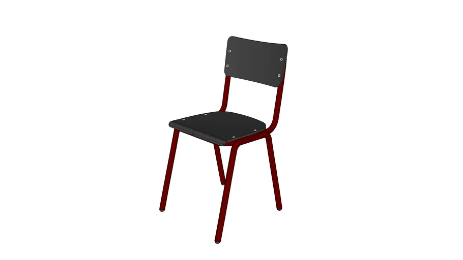 Red School Chair
