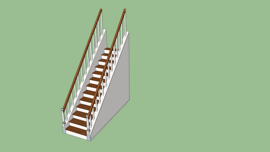 Staircase 1 | 3D Warehouse
