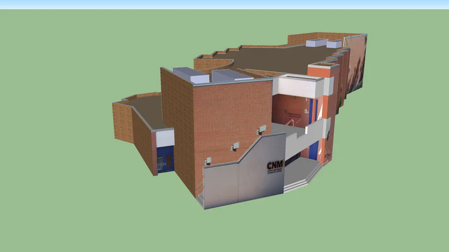 S Building, CNM Main Campus, Albuquerque | 3D Warehouse