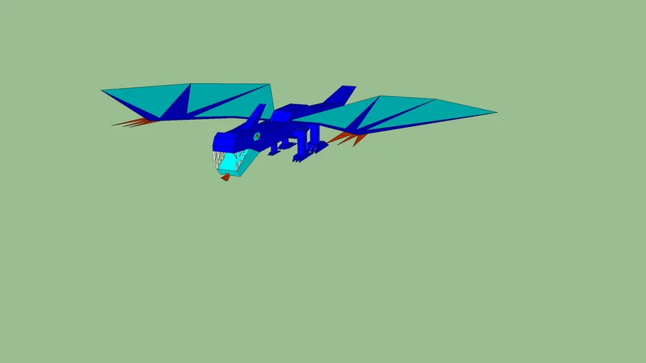 ninjago lightning dragon | 3D Warehouse