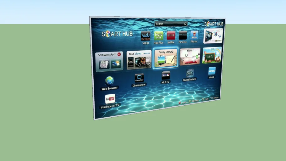 SMART TV-LED | 3D Warehouse