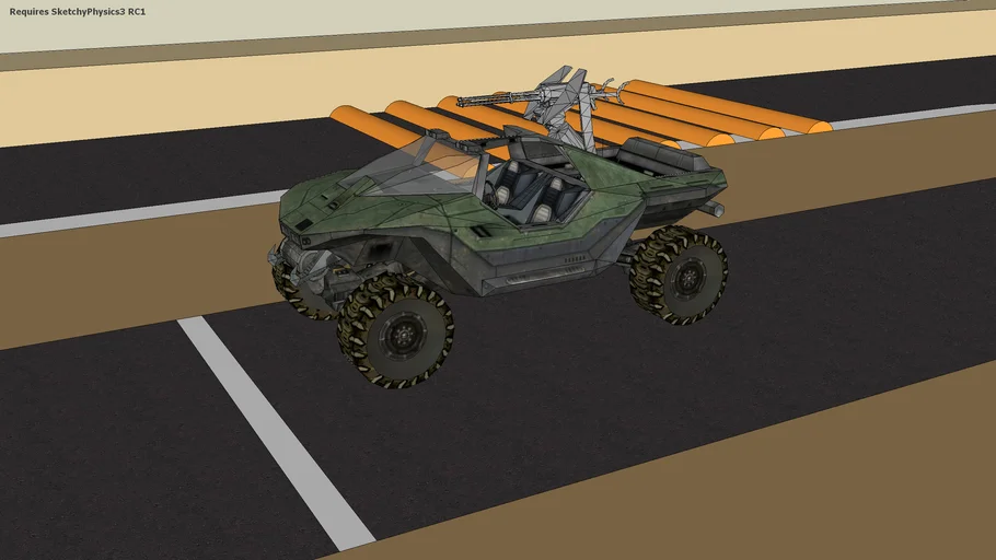 Sketchyphysics 3 RC1 Warthog | 3D Warehouse