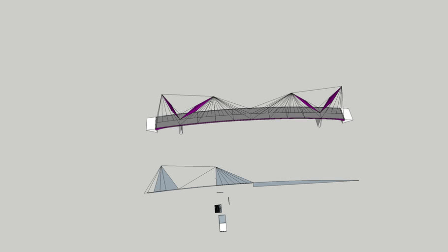 Cable Stayed Bridge | 3D Warehouse