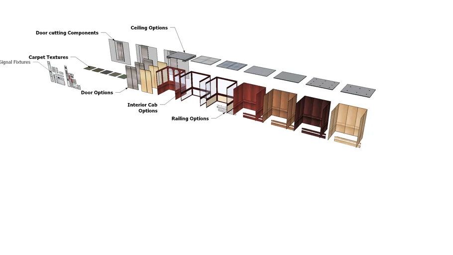 interior elevator | 3D Warehouse