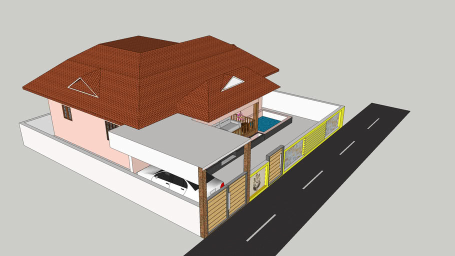 terracotta roof style | 3D Warehouse