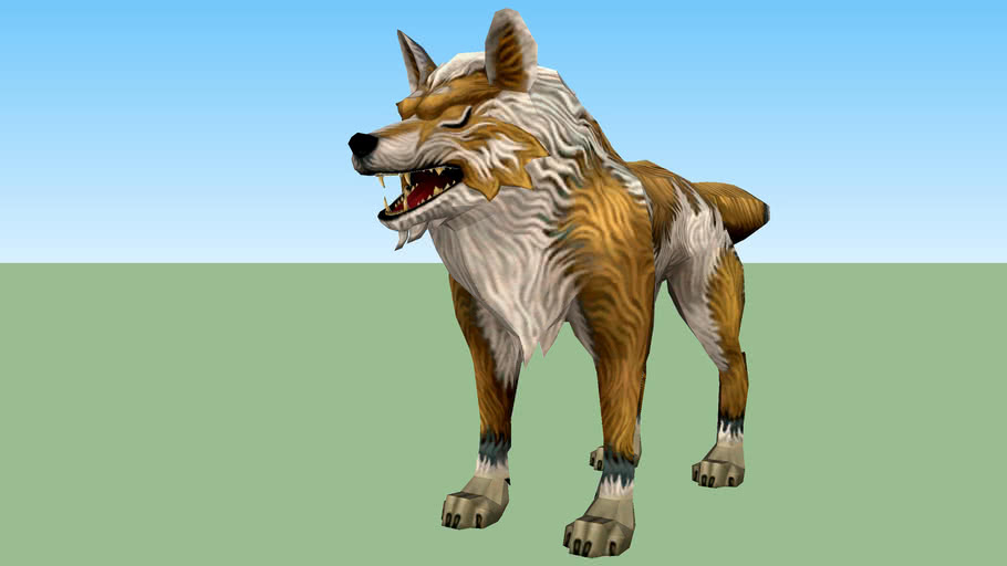 the legend of zelda twilight princess - goldener wolf | 3D Warehouse