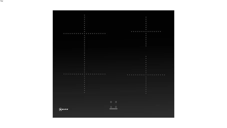 Neff N50 Inductiekookplaat T36FB40X0 | 3D Warehouse