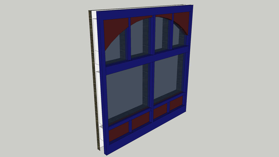 Detailed Storefront Window | 3D Warehouse