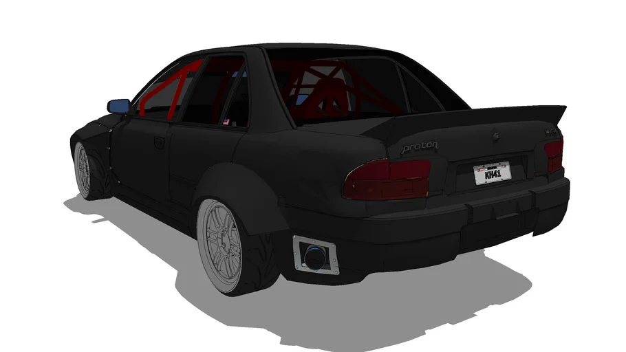 Proton Wira (Malaysia Vehicles) | 3D Warehouse