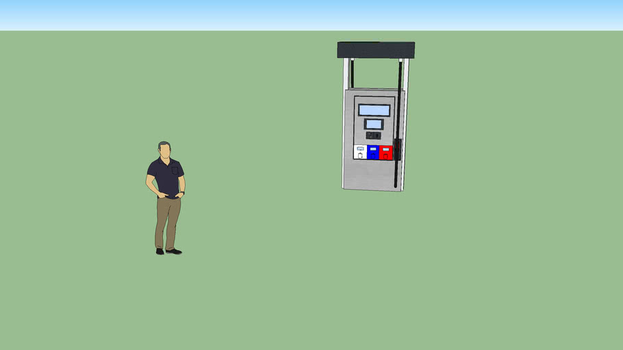 gas pump | 3D Warehouse
