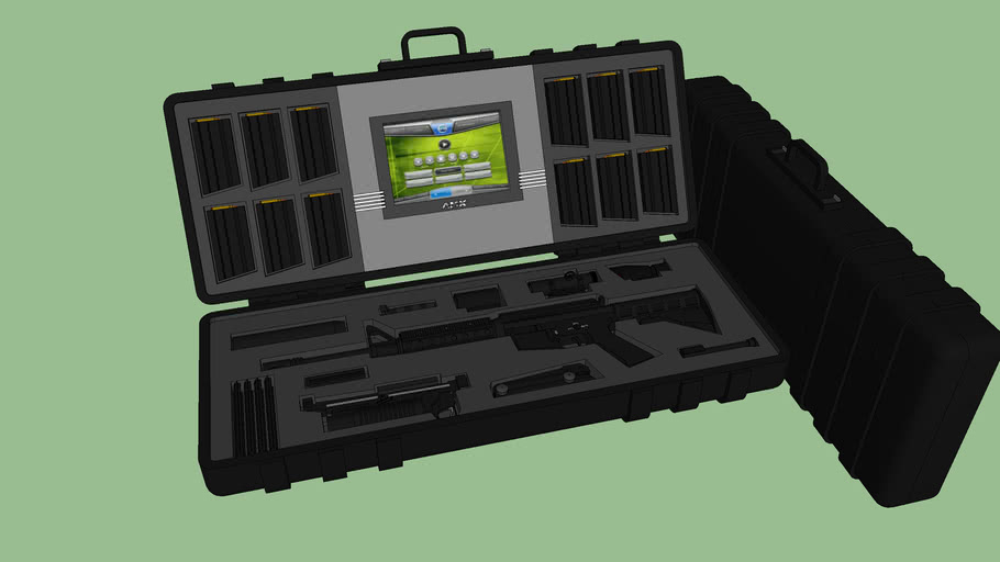 M4 Carbine (Custom-build) Weapon Case | 3D Warehouse