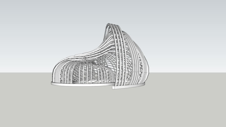 shell pavilion 01 | 3D Warehouse
