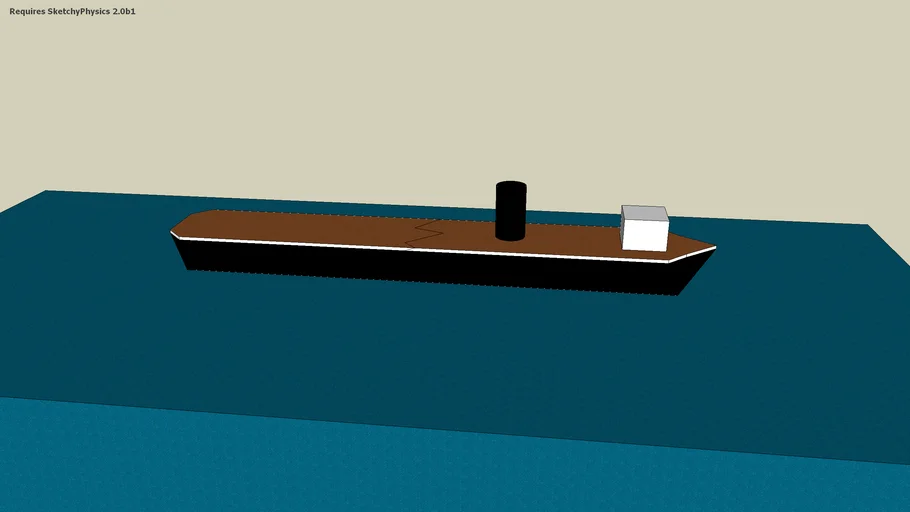 Boat sinking sketchy physics | 3D Warehouse
