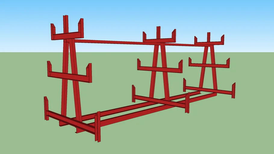 Pipe Rack | 3D Warehouse