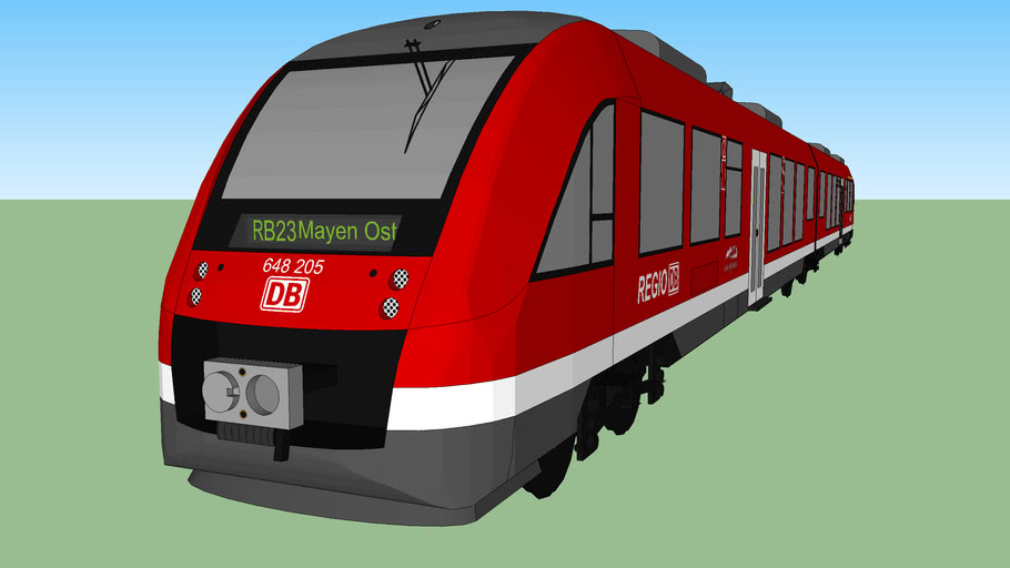 Alstom Coradia Lint DB Regio | 3D Warehouse