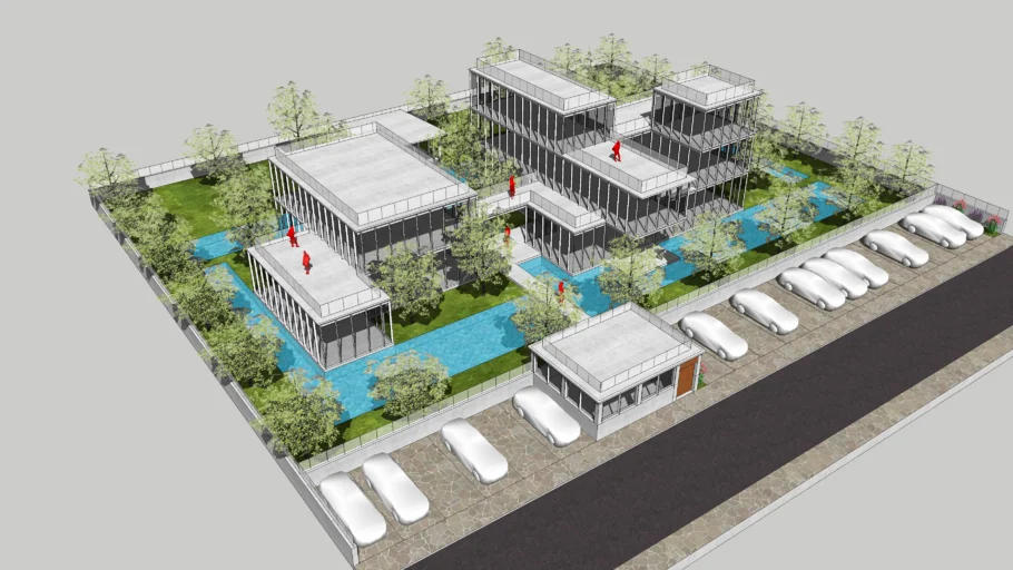 student affair building | 3D Warehouse