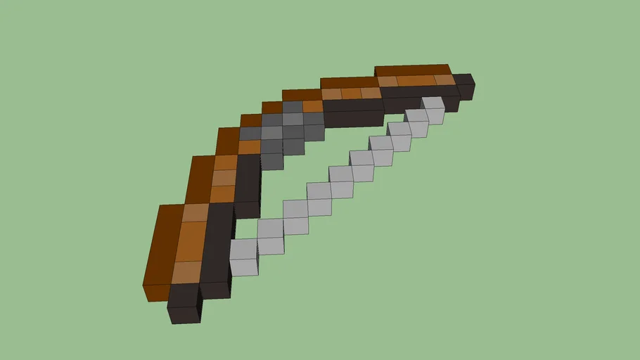 Minecraft Bow | 3D Warehouse