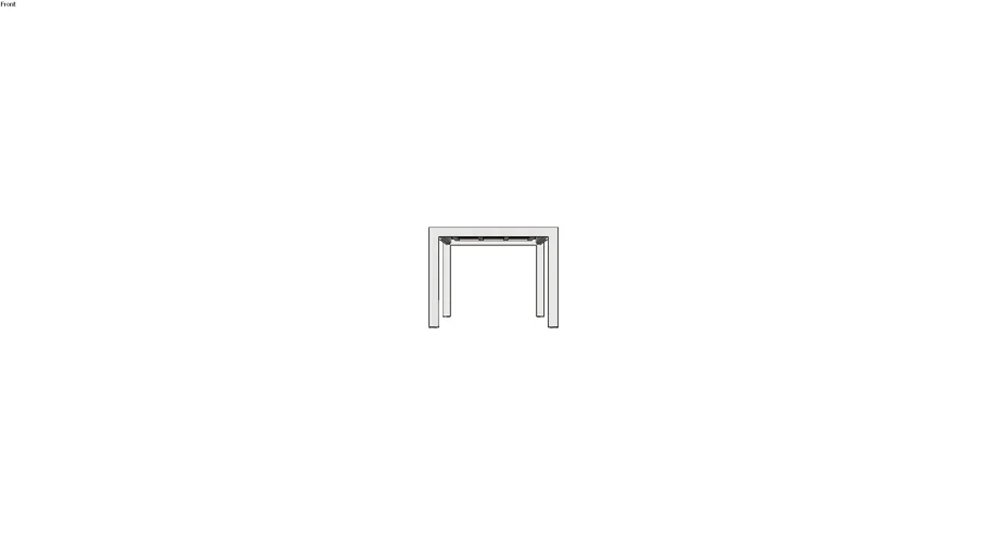 Akula Alexa Extendable Dining Table White & Teak Extended 62 41270/1 ...