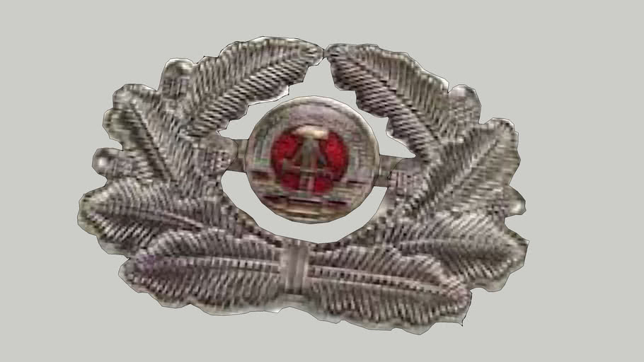 East german DDR cap cockade | 3D Warehouse