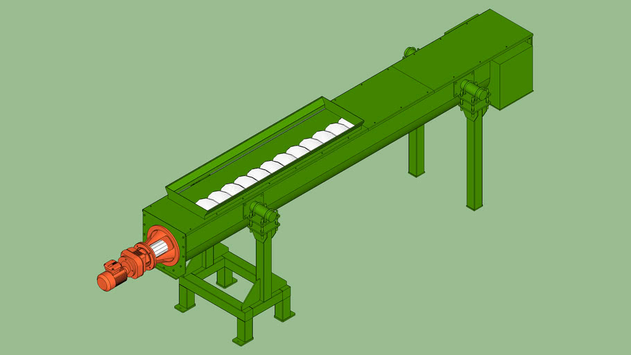 Screw conveyor | 3D Warehouse